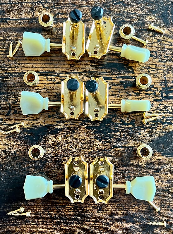 PRS Vintage Style Locking Tuners Gold | Reverb
