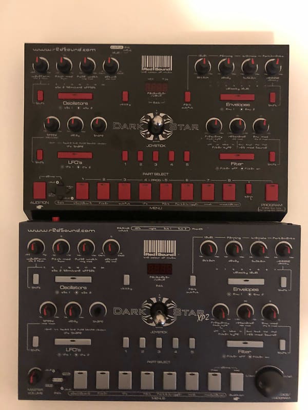 Red Sound Dark Star and Dark Star XP2 Black/Red and | Reverb