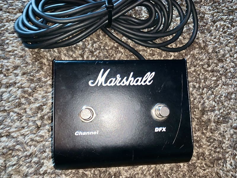 Marshall dual footswitch Control pedal for amp | Reverb