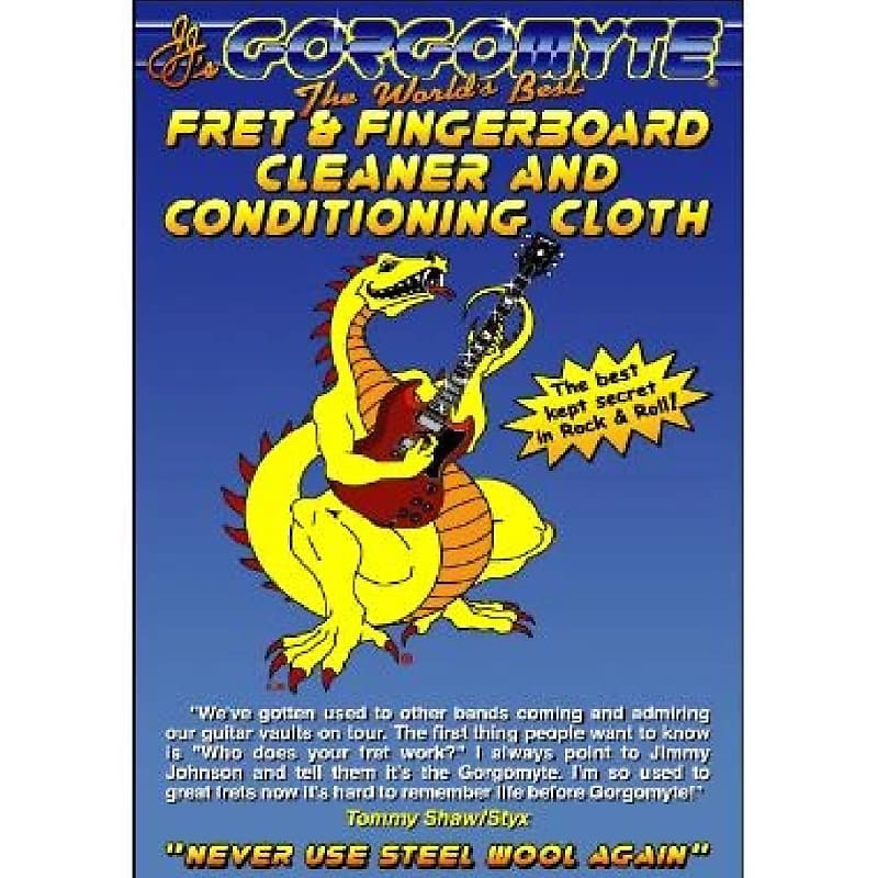 Gorgomyte GORGOMYTE Fretboard Cleaning Cloth | Reverb