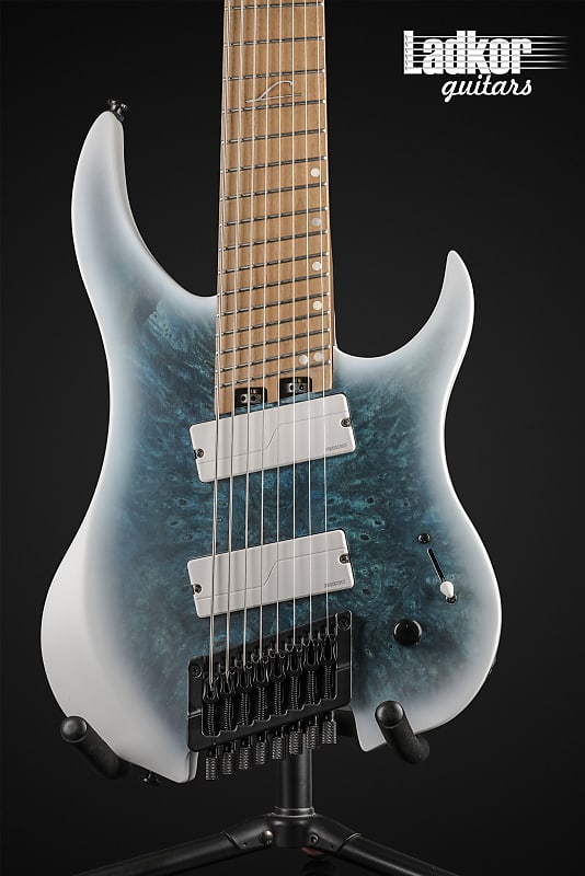 Legator Ghost G8FOD Arctic Blue Headless Fanned | Reverb Australia