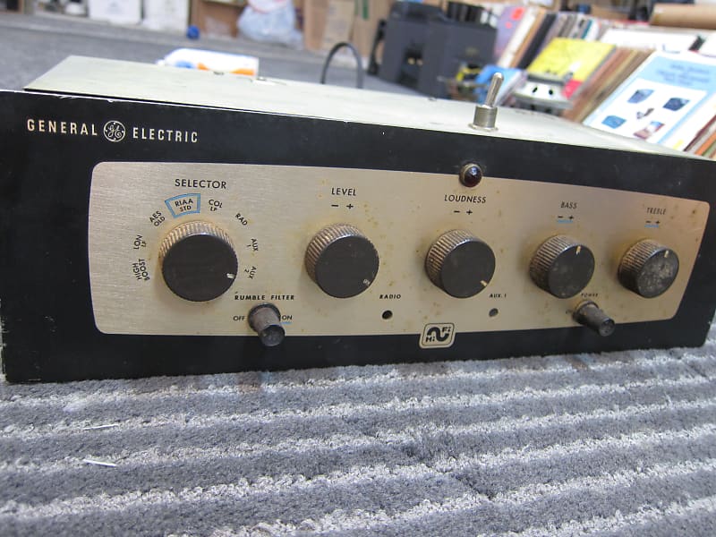 Vintage GE PA-20 Tube Amp, 6L6s, 12ax7s, 5Y3, 1950s, USA | Reverb