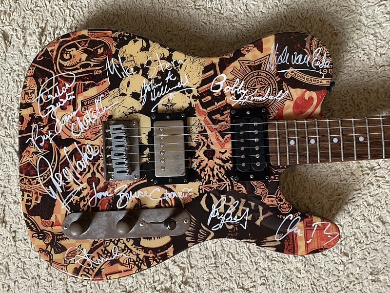 Squier Obey Telecaster reliced by signatures of Jack Bruce, | Reverb