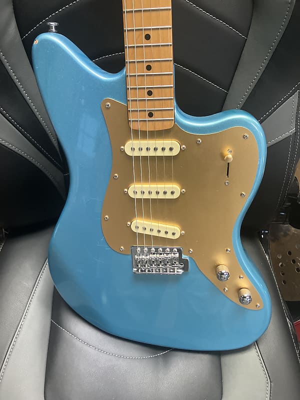 Fender Jazzmaster Partscaster - Blue | Reverb