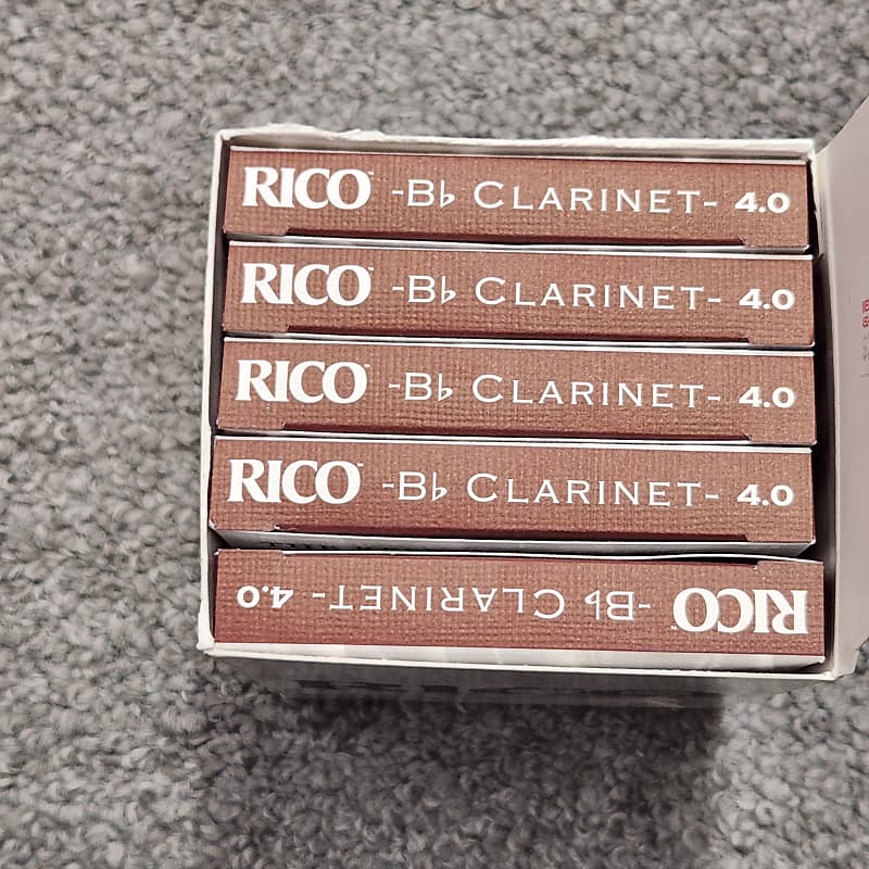 Rico Reserve clarinet #4 5 boxes blowout deal | Reverb