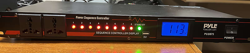 Pyle AC Power Sequencer/Surge Protector/Conditioner | Reverb