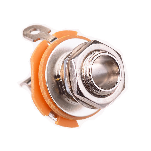 Mono Guitar Output Jack Chrome | Reverb