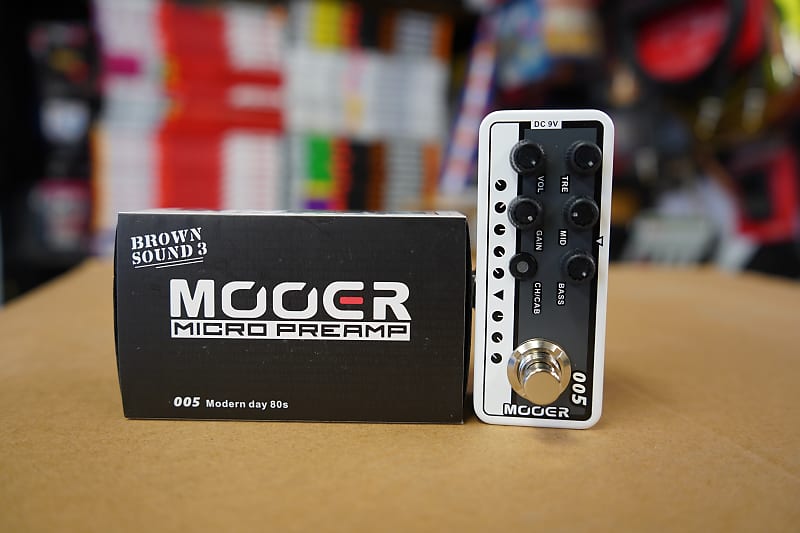 Mooer 005 Brown Sound 3 Micro Pre-Amp Pedal | Reverb