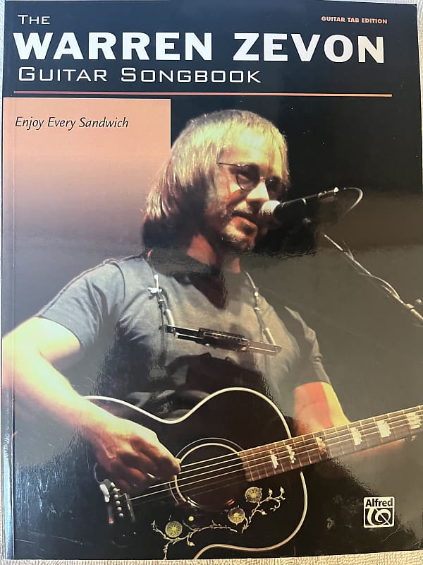 Warren Zevon - Guitar Songbook - Enjoy Every Sandwich - | Reverb