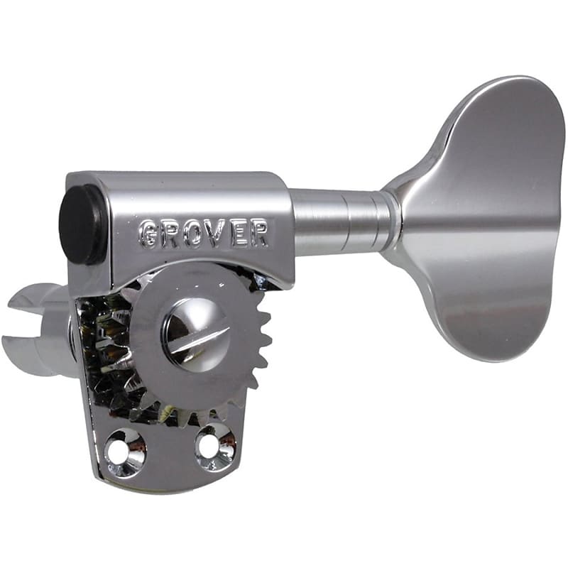 Allparts Grover Titan Bass Tuning Keys - Chrome | Reverb