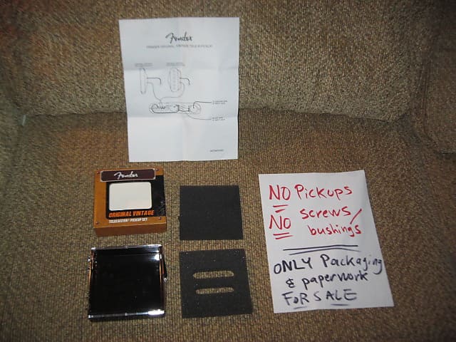 lightly handled Fender EMPTY packaging +orig | Reverb Australia