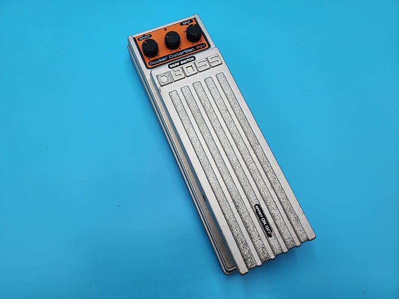 Vintage 80s Boss PD-1 Rocker Distortion Guitar Effect Pedal | Reverb