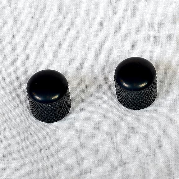 Unbranded Black Tele Knobs - Black | Reverb