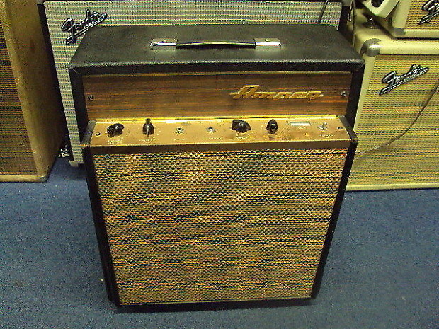 Ampeg REVERBOJET J12-R Guitar TUBE Amp Vintage LATE 60's | Reverb