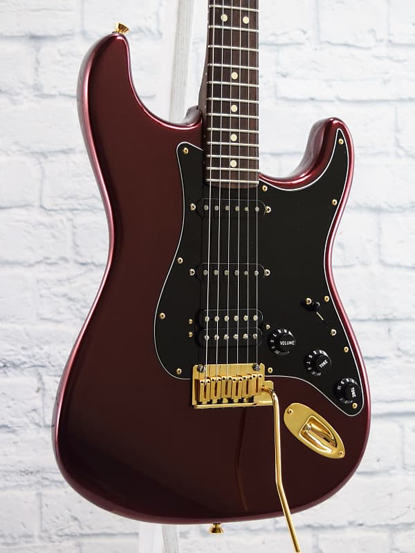 Fender Mod Shop Stratocaster - Bordeaux Metallic- Rosewood | Reverb