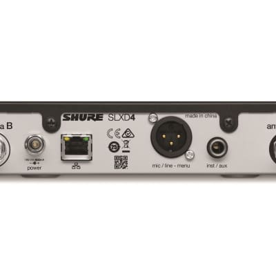 Shure SLXD4 Digital Wireless Receiver - H55 | Reverb