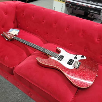 JET JS500 S-Style HH - Red Sparkle | Reverb
