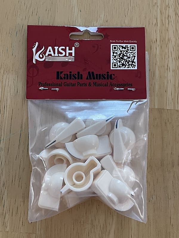 Chickenhead Knobs (K1062) for Amps & Pedals (10x) - Cream - | Reverb