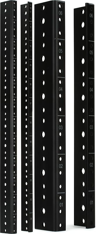 Gator GRW-RACKRAIL-12U Rack Rails - 12U Pair Bundle with | Reverb