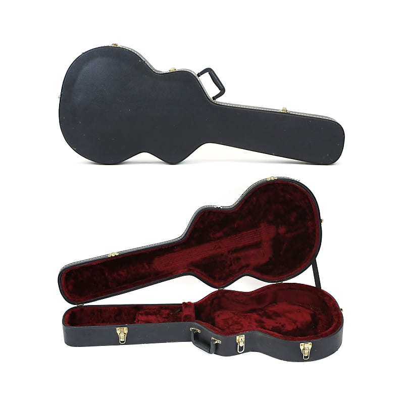 1980’s TKL Electric Semi Hollowbody Hardshell Case Black | Reverb