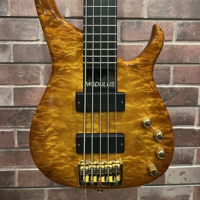 Modulus Quantum 5 5-String Bass Guitar, Q5, Graphite Neck | Reverb
