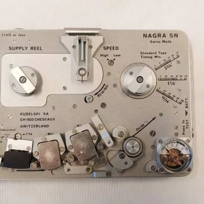 NAGRA SN miniature Reel-to-Reel battery tape recorder | Reverb Canada