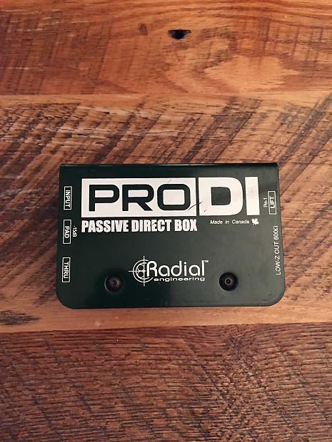 Radial Pro DI Passive Direct Box | Reverb