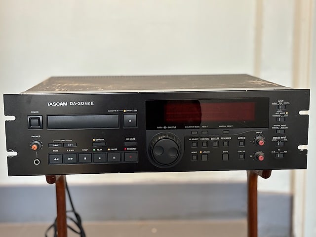 TASCAM DA-30 mk II 1990's - Black | Reverb