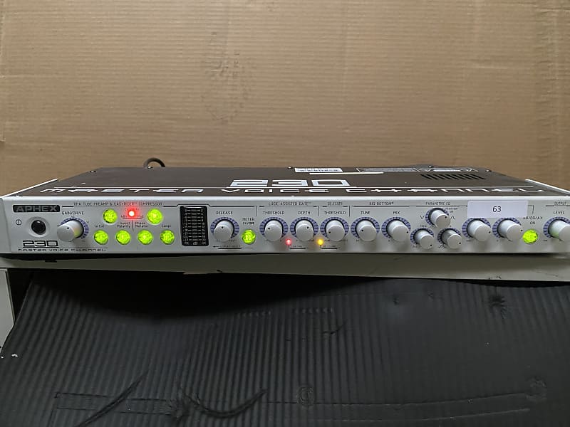 APHEX RPA TUBE PREAMP & EASYRIDER COMPRESSOR #63 2000'S | Reverb