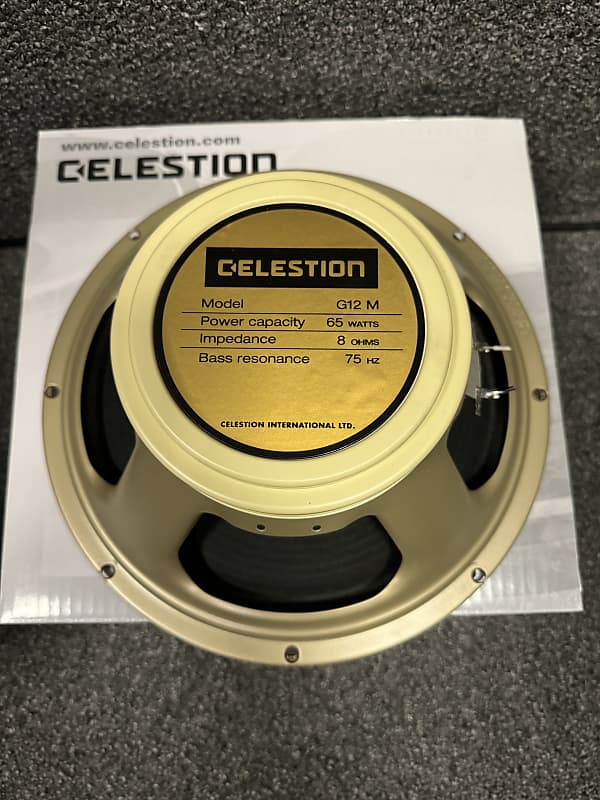 Celestion G12M-65 Creamback Speaker 65 Watts 8ohms 2021 | Reverb