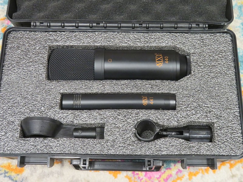 MXL 440/441 Microphone Ensemble Kit Studio Condenser | Reverb