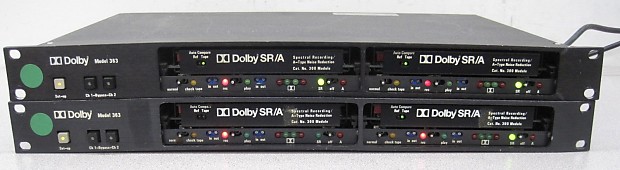 Dolby 363 2-Channel SR/A-Type Noise Reduction Processor w/2x | Reverb