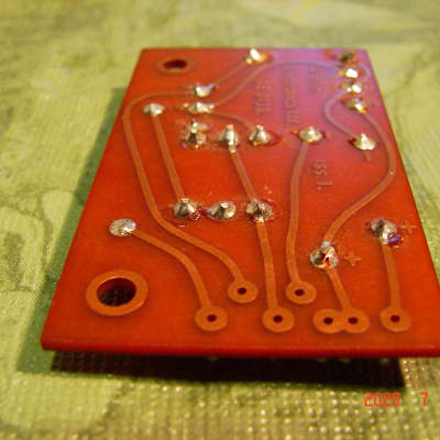 Vintage NOS 1966 Pre Dallas Arbiter Fuzz Face Circuit Board | Reverb