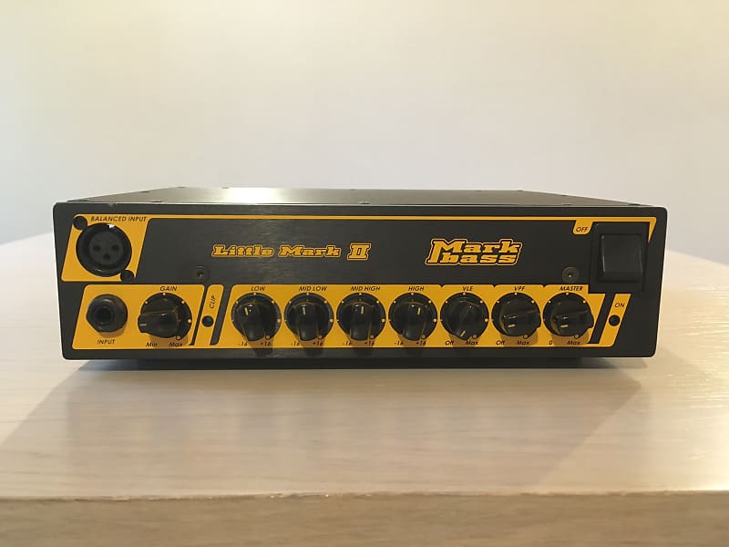 MarkBass head: LITTLE MARK II 500W RMS @4ohms, 300W RMS | Reverb UK