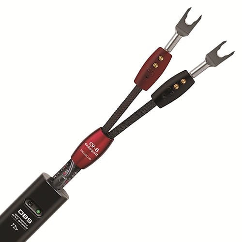 AudioQuest CV-8 Speaker Wire Full-Range Spades (8Ft Pr) | Reverb