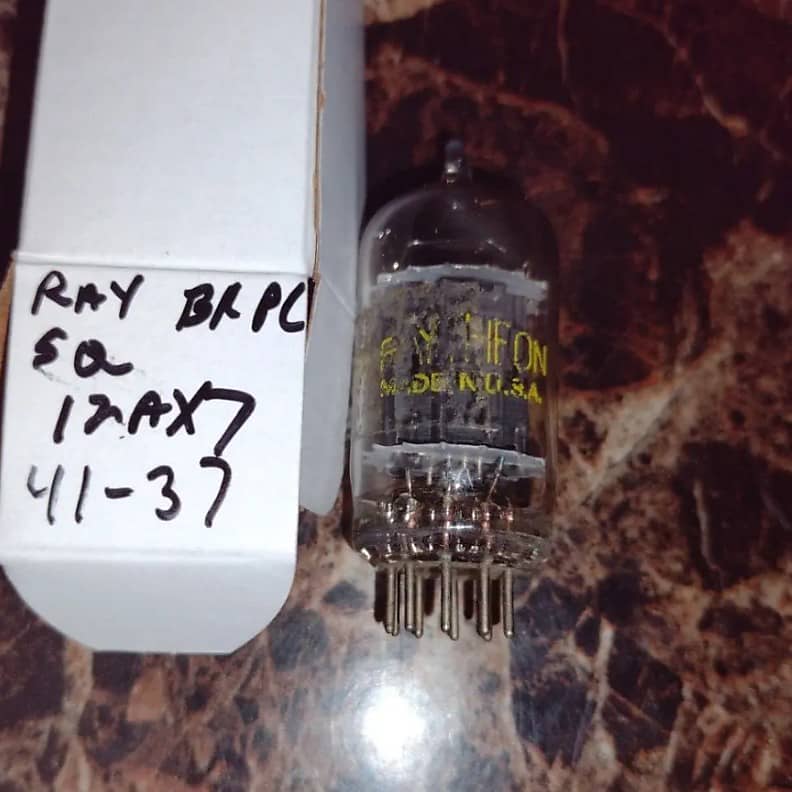 Raytheon 12ax7 1967 Ultra Rare. | Reverb