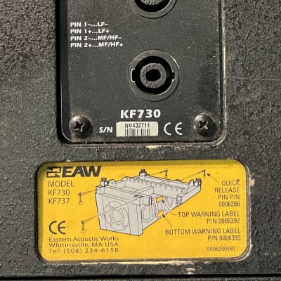 EAW KF730 3-Way Line Array Loudspeaker Complete Bundle | Reverb