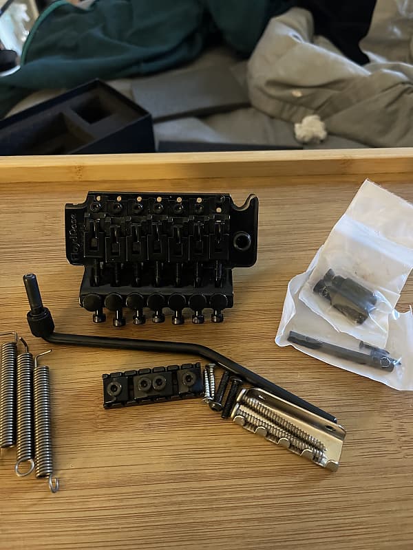 Floyd Rose Special 7 string Black | Reverb