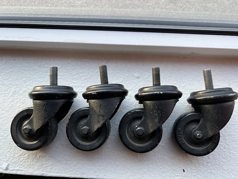 Vintage Revvo casters Black - Set of 4 (for Marshall | Reverb