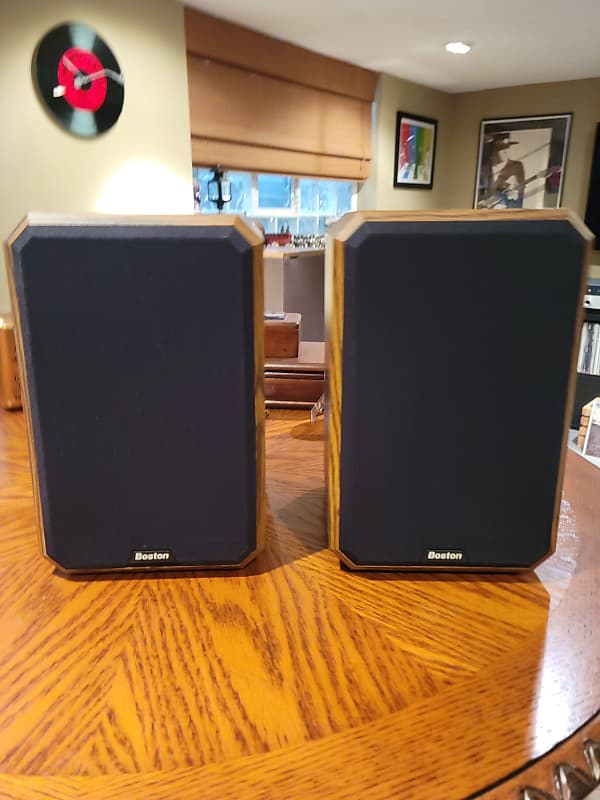 BOSTON ACOUSTICS HD5 80'S WOODGRAIN | Reverb