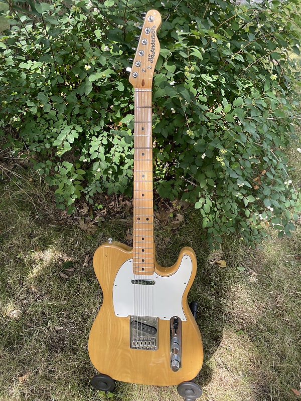 H.S Anderson Telecaster 1977 Natural | Reverb
