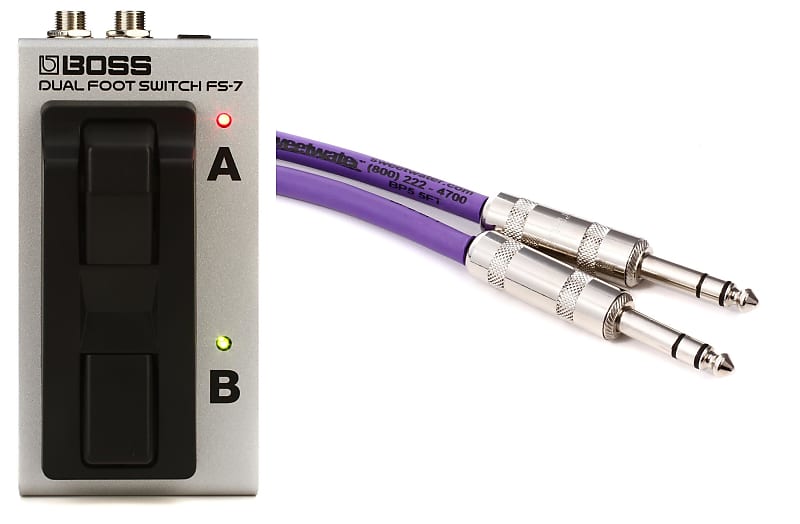 Boss FS-7 Dual Foot Switch Bundle with Pro Co BP-5 Excellines | Reverb