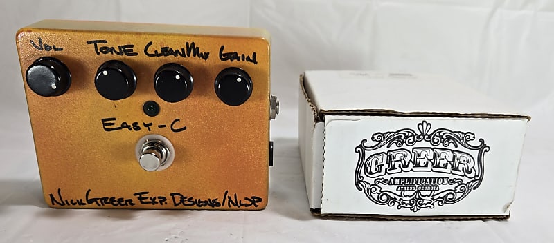 Nick Greer Easy-C Overdrive Effect Pedal mfg. in 2006 | Reverb