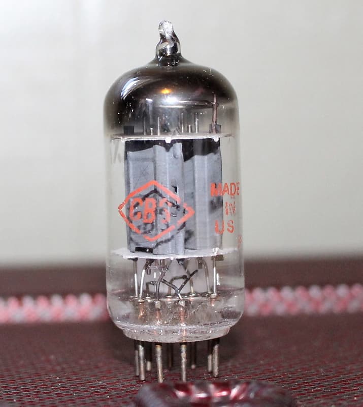 CBS HYTRON 12AX7 ECC83 LONG PLATE D GETR PERFECT BALANCE | Reverb
