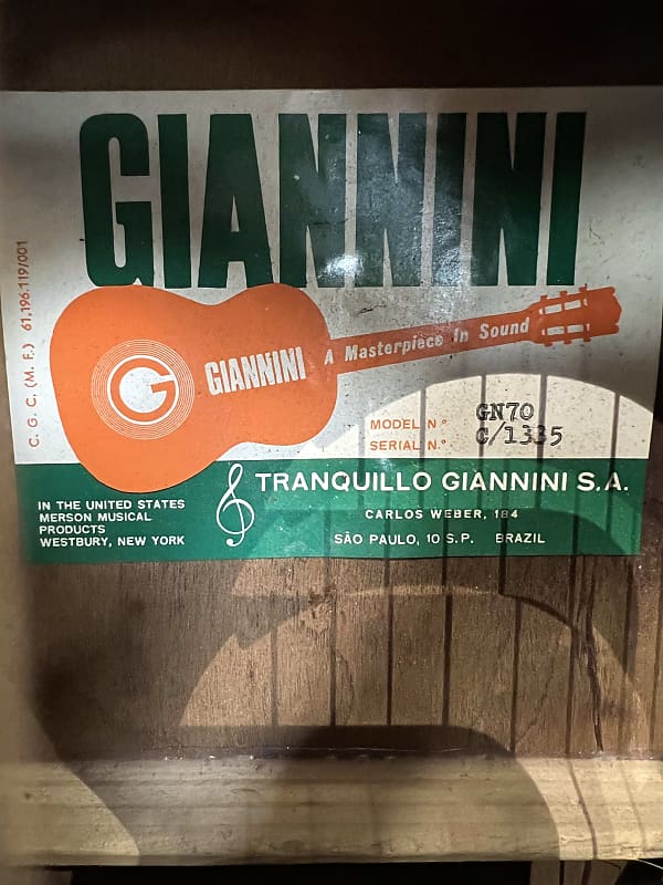 Giannini GN70 70's - Gloss | Reverb