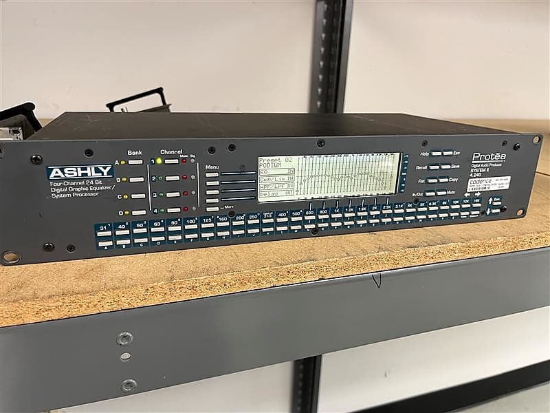 Ashly Protea 4.24G Equilizer/Processor | Reverb