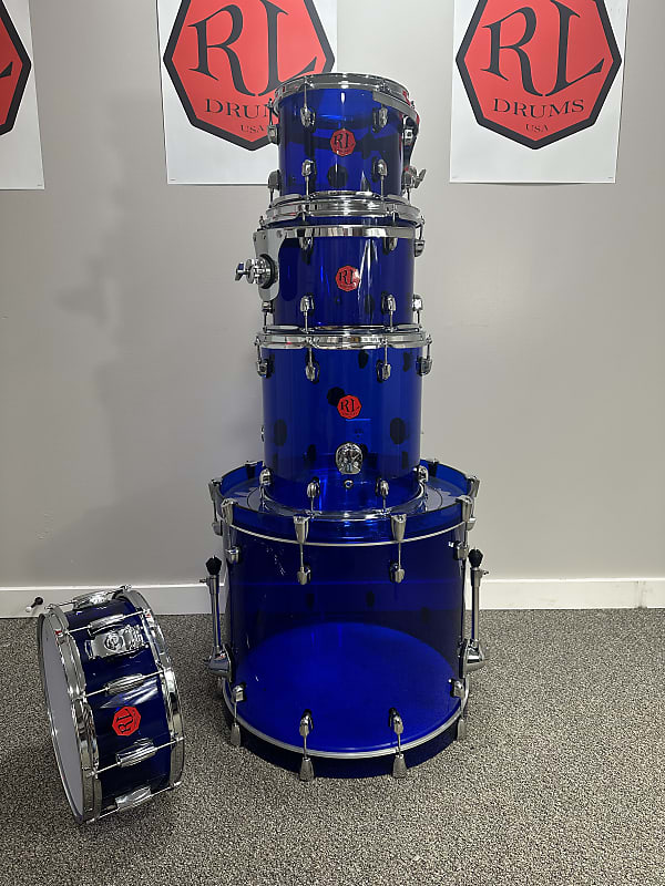 Navy Blue Acrylic Shell Pack | Reverb