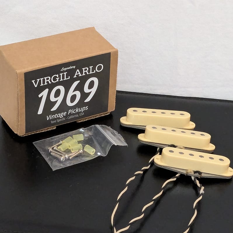 1969 Virgil Arlo Black Label "Hendrix" Stratocaster Pickups | Reverb