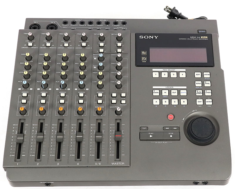 Sony Japan MDM-X4 MKII Mini-Disc Player Multitrack Recorder | Reverb