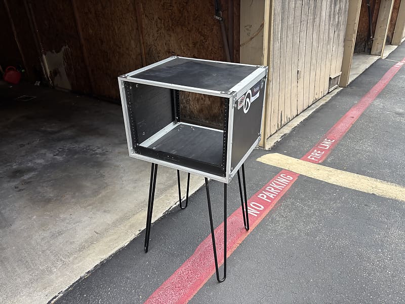 8u Double Sided Rack Case with Legs | Reverb